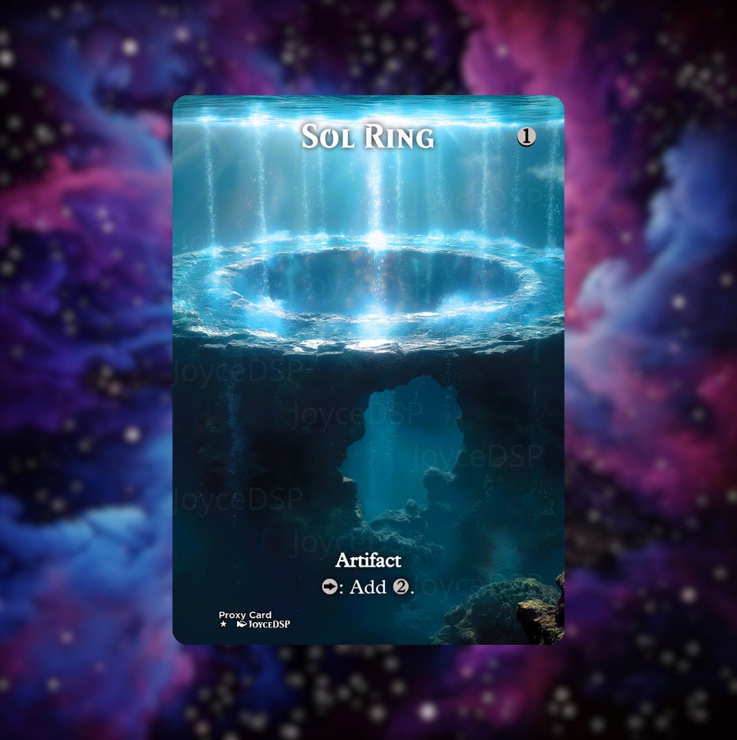 Sol Ring Magic Proxy - Etsy