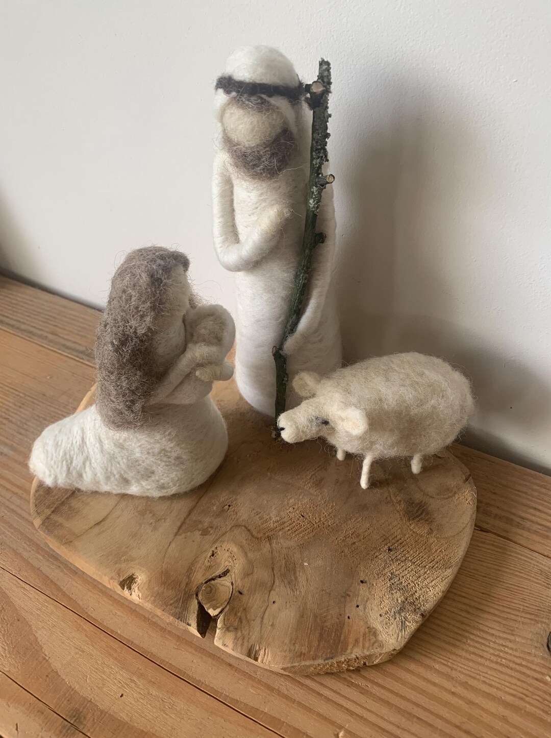 Nativity Scene Felt, Nativity Scene, Sustainable, Unique Item, Needle ...