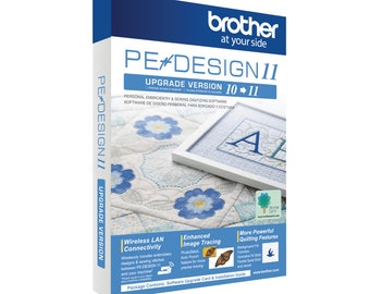 Brother Pe Design 11 Embroidery Full Version License - Etsy
