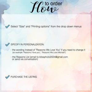 75 Reasons Why We Love You Poster | Personalized 75th Birthday Gift for ...