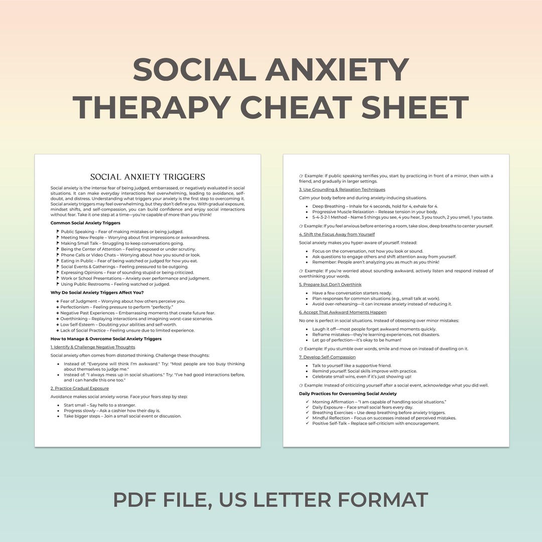 Social Anxiety Triggers, Public Speaking Fear, Fear of Judgment, Social ...