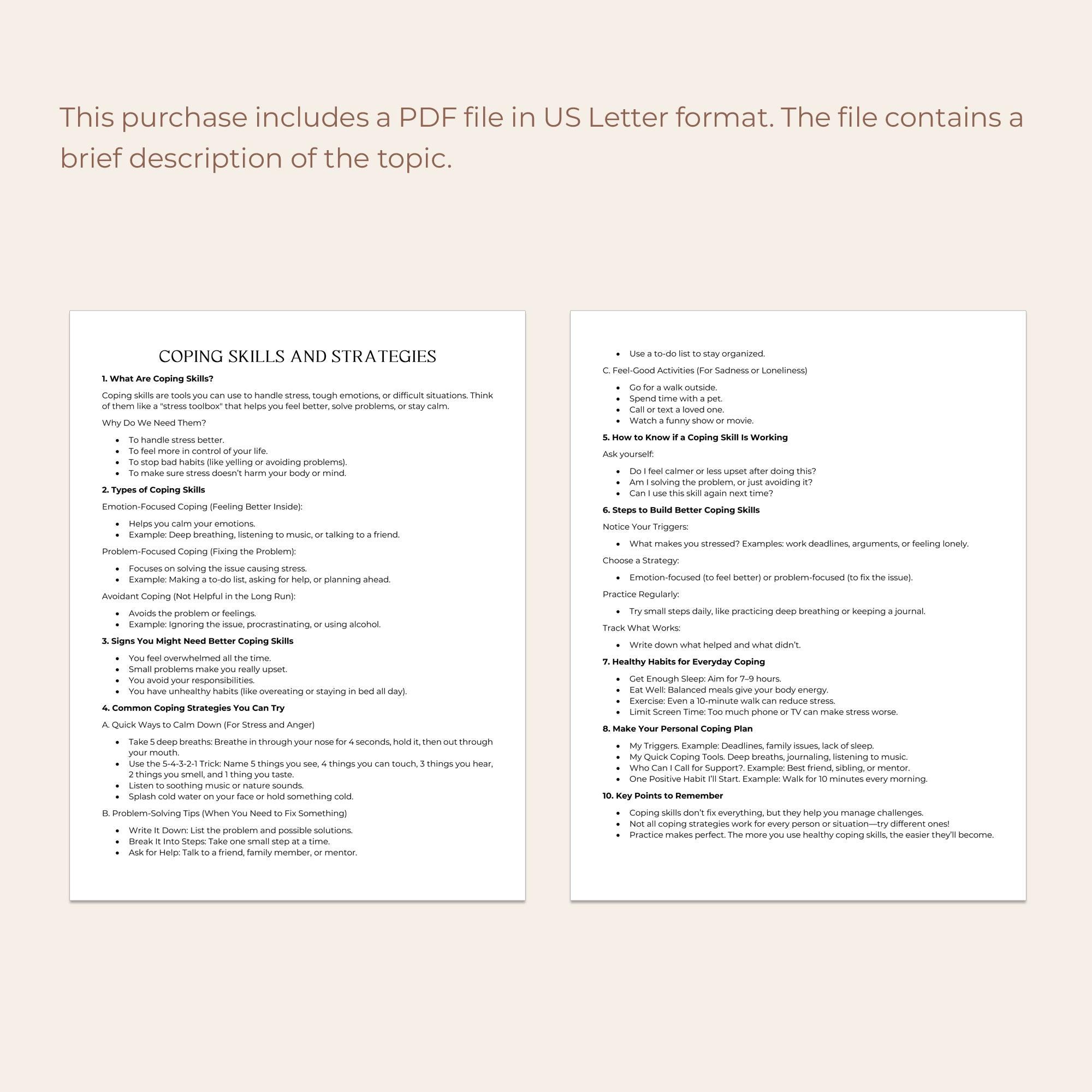 Stress Management, Coping Mechanisms, Resilience Building, Emotional ...