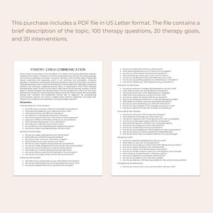 Parent-child Communication Questions, Listening Skills, Open Dialogue ...