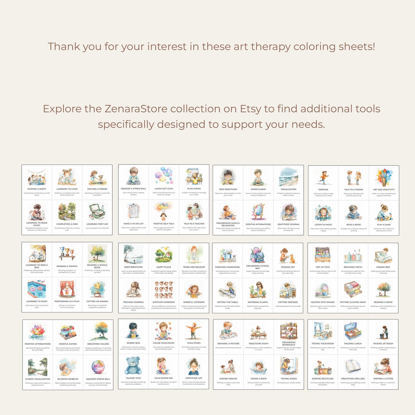 Art Therapy Sheets, Core Values Worksheet, Mindfulness Art, Therapy ...