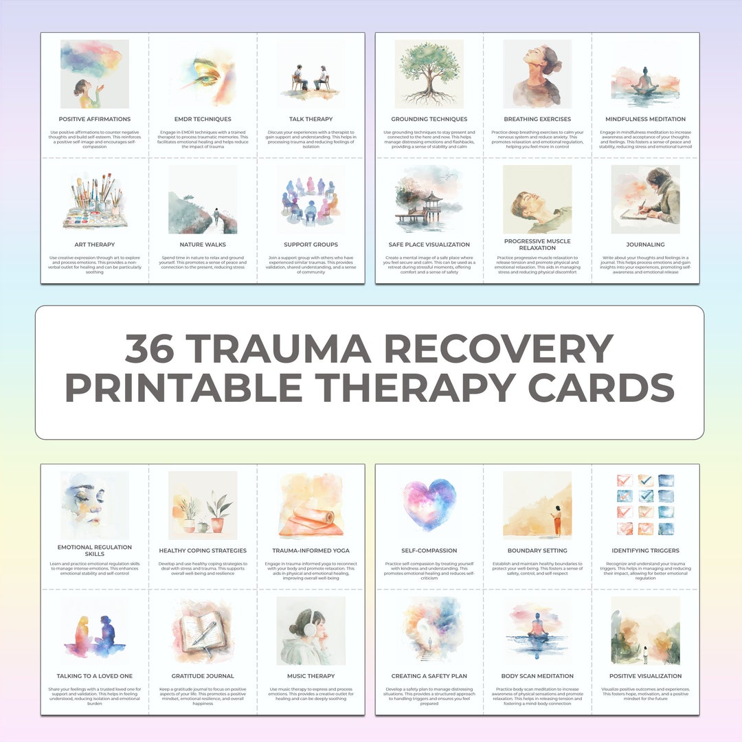 Trauma Recovery Flashcards, Trauma-focused Cognitive Behavioral Therapy ...