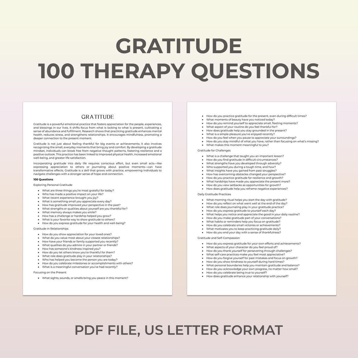 Gratitude Practice, Therapy Questions, Appreciation, Self-compassion ...