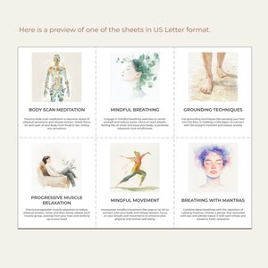 Mind-body Connection, Therapy Cards, Body Mind Connection Exercises ...