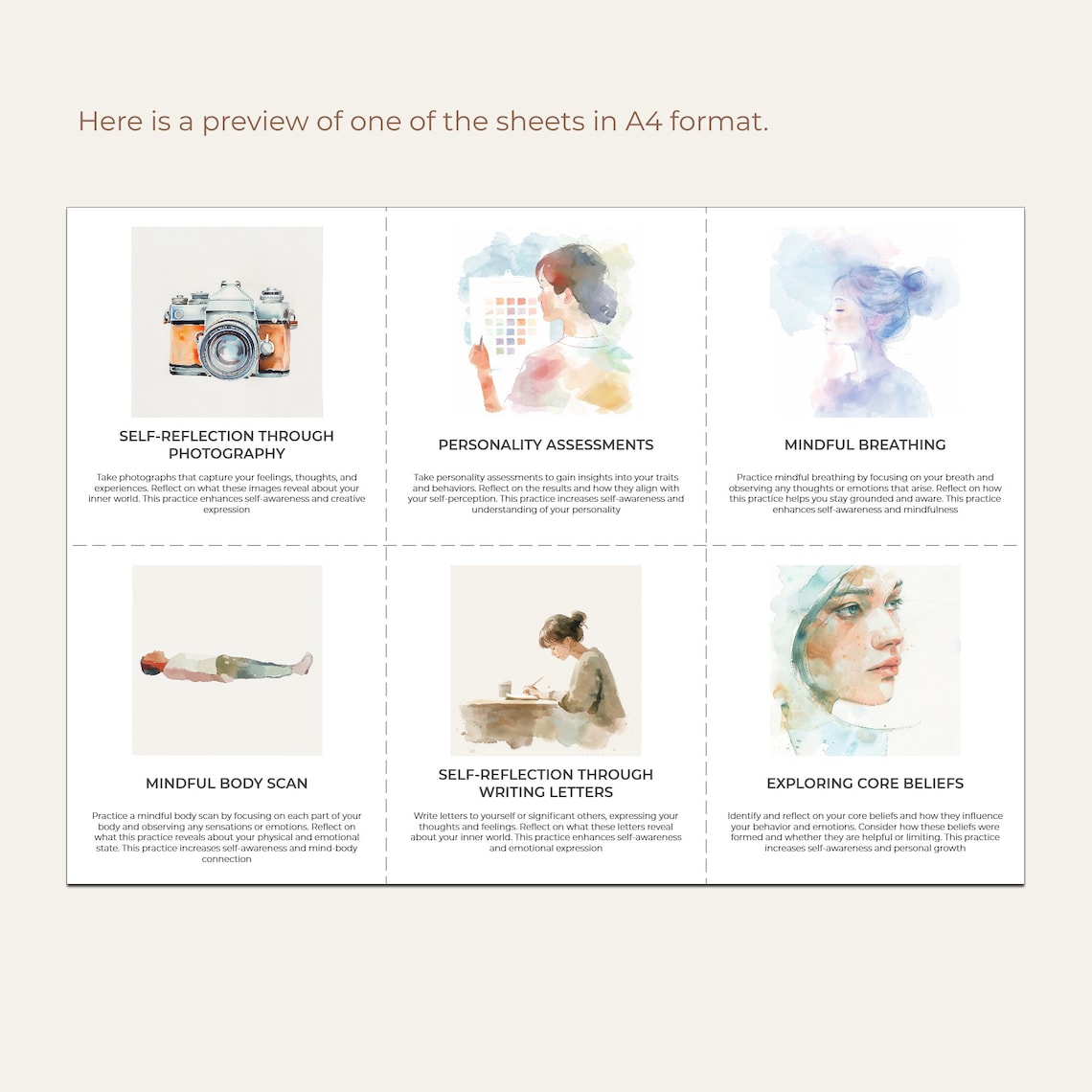 Self-awareness Therapy Cards, Psychodynamic Therapy Cards, Humanistic ...