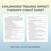 Childhood Trauma, Healing Childhood Trauma, Emotional Trauma, Childhood ...