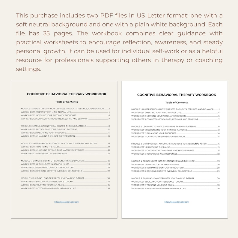 Cognitive Behavioral Therapy Workbook for Daily Emotional Awareness ...