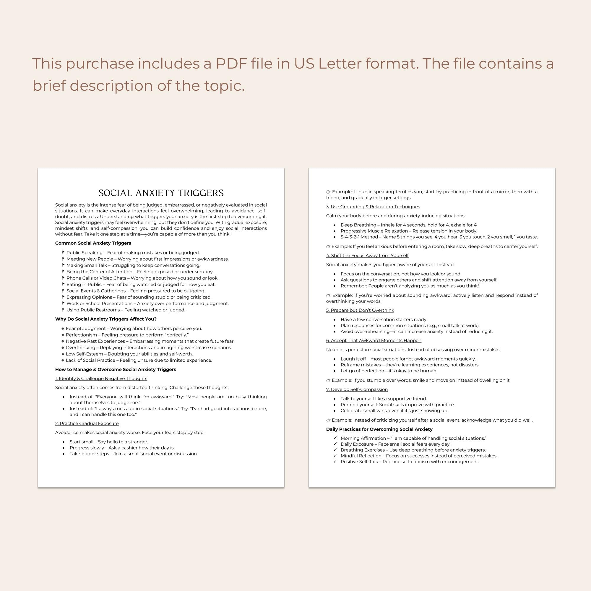 Social Anxiety Triggers, Public Speaking Fear, Fear of Judgment, Social ...