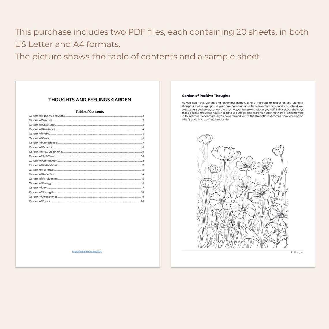 Art Therapy Worksheet, Mindful Coloring, Thoughts Challange, CBT Art ...