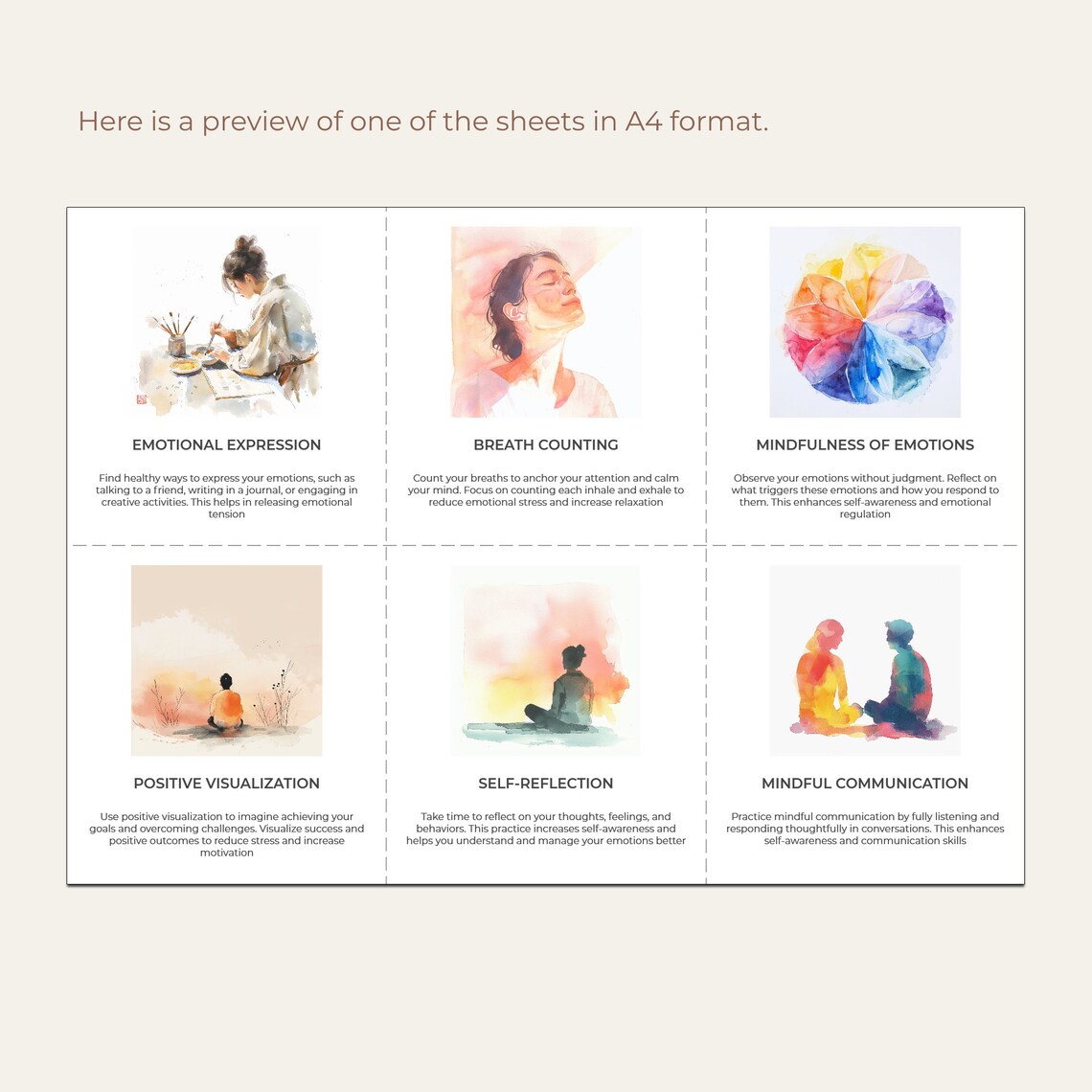 Coping Skills Therapy Cards, Cognitive Behavioral Therapy Cards, CBT ...