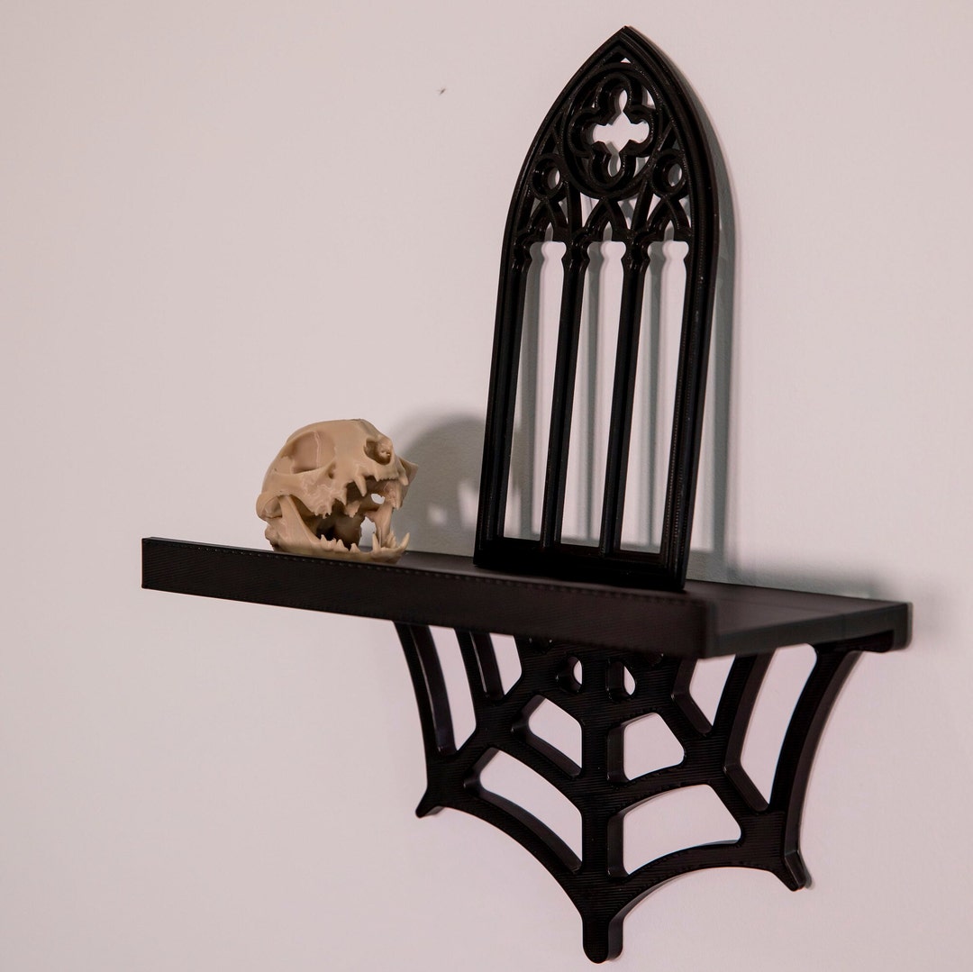 Spider Web Shelf Gothic Spooky Decoration - Etsy