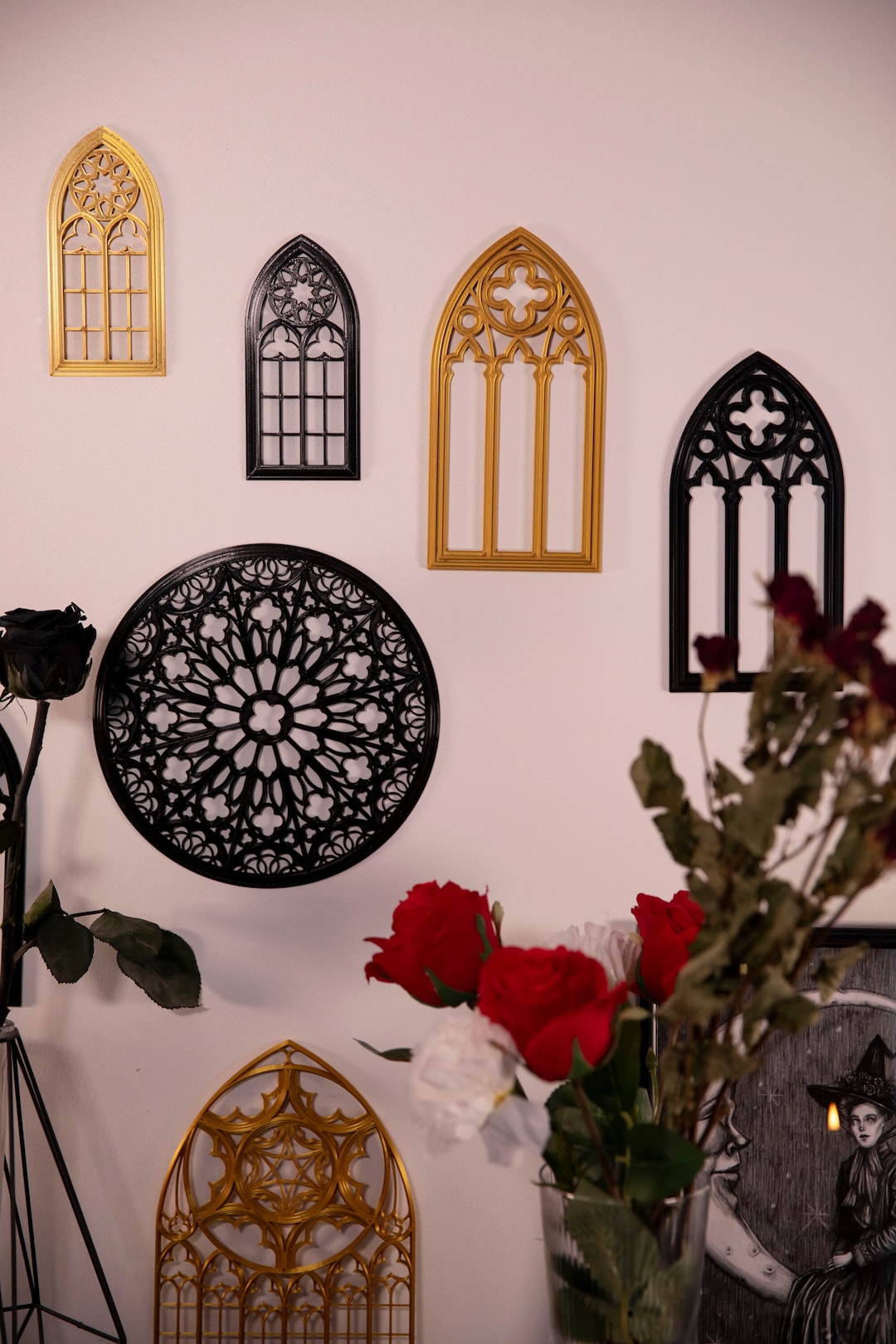 Gothic Window - Wall Decoration - Gothic Arches - Etsy