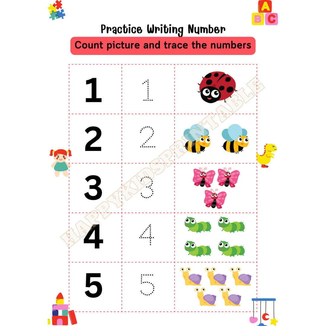 20 Number Tracing Worksheets, Traceable Numbers, Preschool Worksheets ...