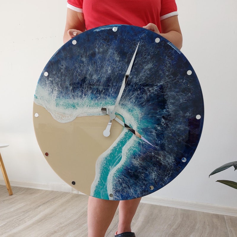 Epoxy Resin Clock - Etsy