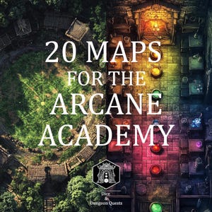 Battle Map Collection (16:9) for the Arcane Academy, for D&D (dungeons ...