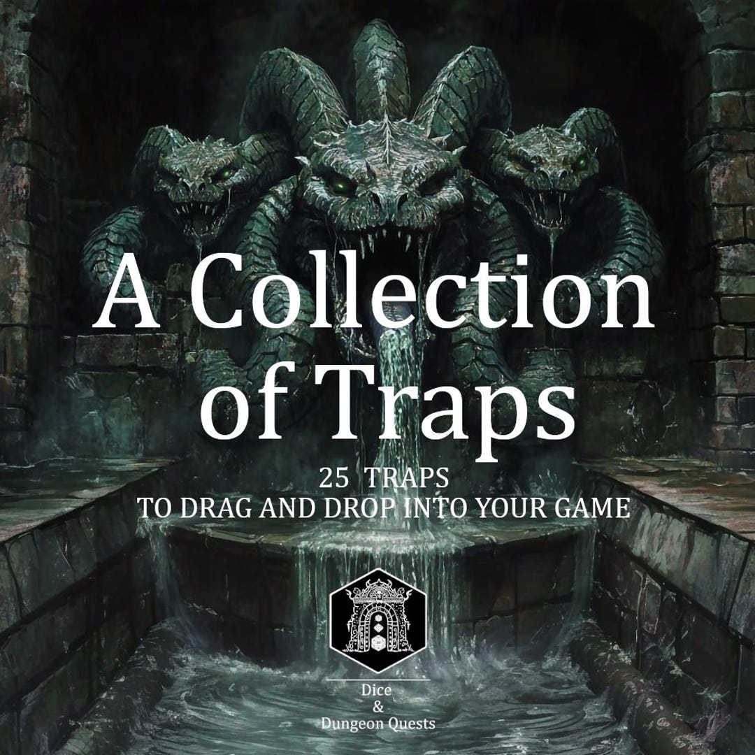 5E Trap Collection: A Collection of Traps, for D&D (dungeons and ...