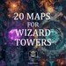 Battle Map Collection (16:9) for Wizard Towers, for D&D (dungeons and ...