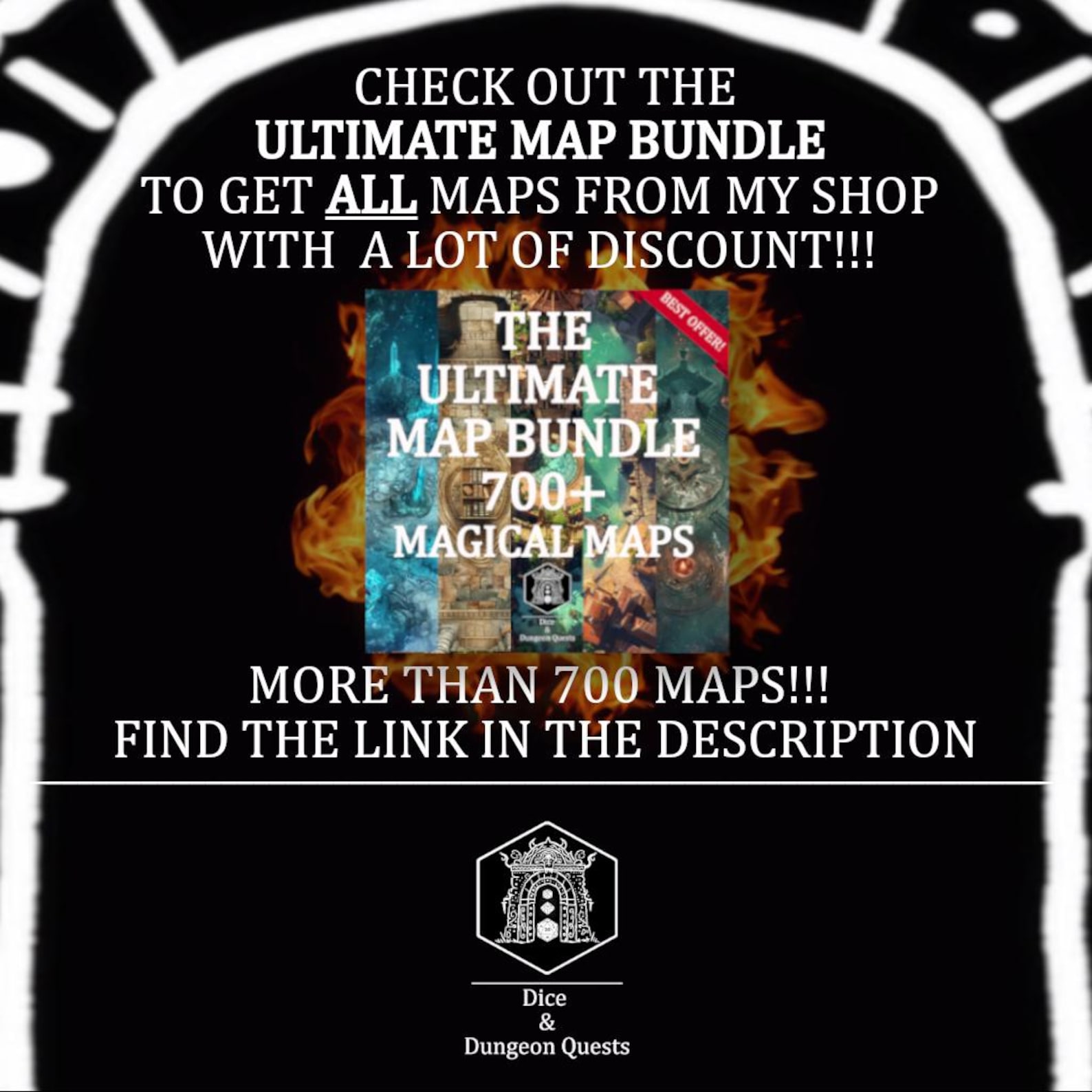 Battle Map Collection (16:9) for Magic Libraries, for D&D (dungeons and ...