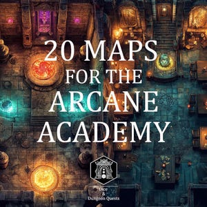 Battle Map Collection (16:9) for the Arcane Academy, for D&D (dungeons ...