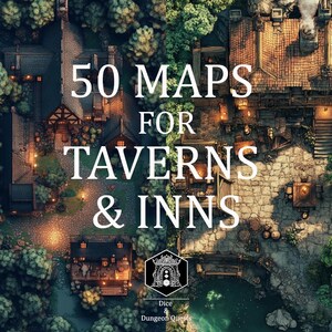 Battle Map Collection of 50 Maps (16:9) for Taverns and Inns, for D&D ...