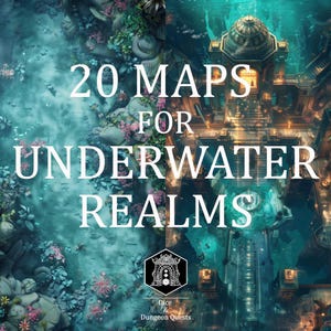 Battle Map Collection (16:9) for Underwater Realms, for D&D (dungeons ...