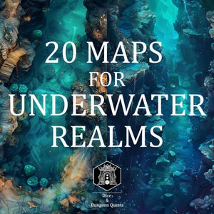 Battle Map Collection (16:9) for Underwater Realms, for D&D (dungeons ...