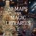 5E Battle Map Collection 16:9 for Magic Libraries, for D&D dungeons and ...