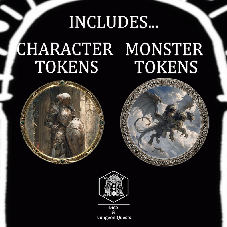 RPG Token Art Collection: for Rpgs and VTT Rpg Tabletop - for Roll20 ...