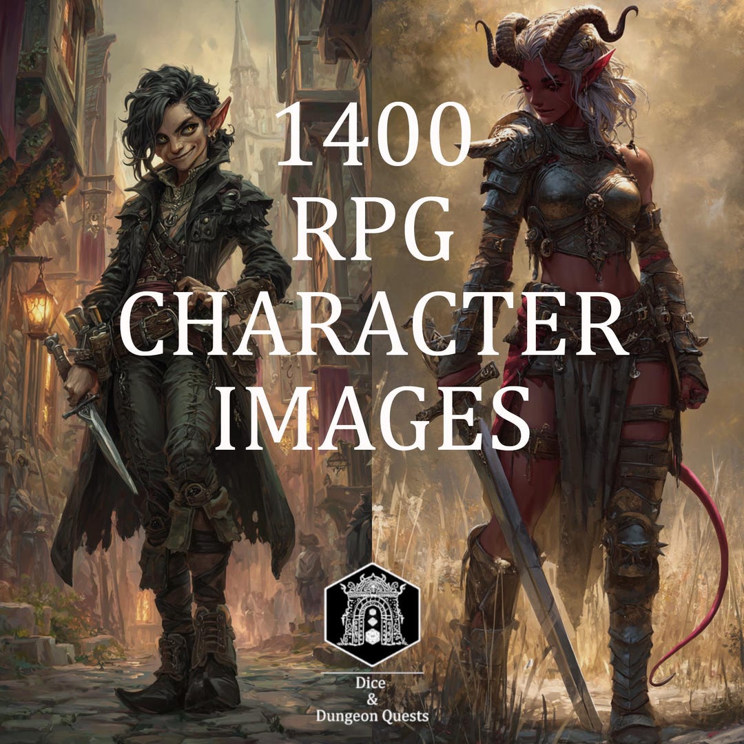 RPG Character Full Body View Images: Full Body Art Images for Fantasy ...