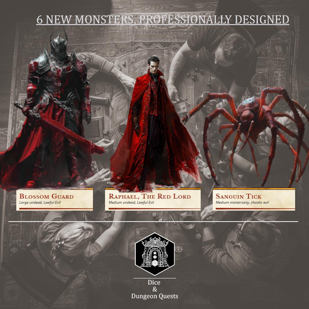 5E Adventure Module: the Red Lord A Vampire Story a One-shot for ...