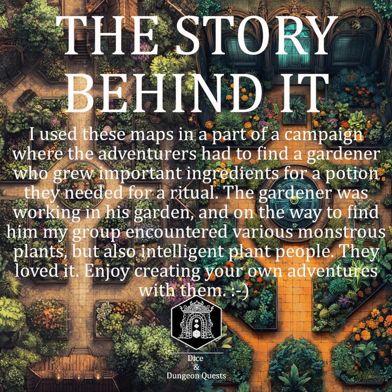 Battle Map Collection (16:9) for Magical Gardens, for D&D (dungeons and ...