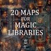 5E Battle Map Collection 16:9 for Magic Libraries, for D&D dungeons and ...