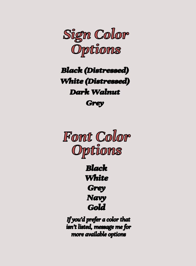 Custom Mini Wood Block Sign - Etsy