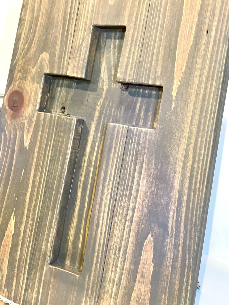 Rustic Wood Cross - Etsy