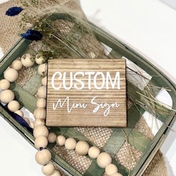 Custom Wood Block - Etsy