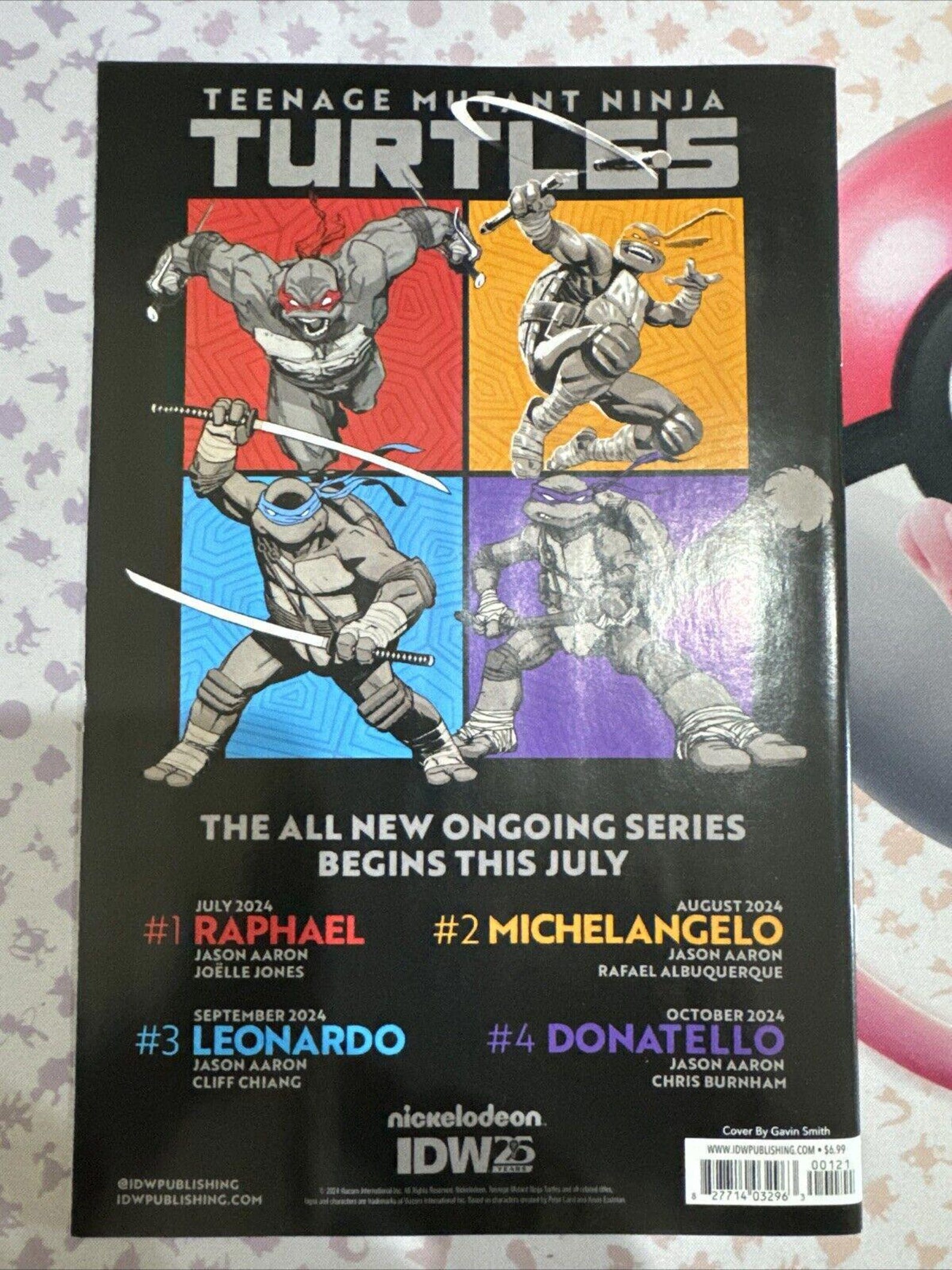 IDW Teenage Mutant Ninja Turtles Alpha CVR B by CA Gavin Smith W Jason ...