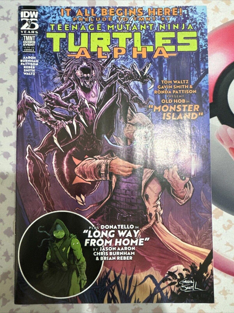 IDW Teenage Mutant Ninja Turtles Alpha CVR B by CA Gavin Smith W Jason ...
