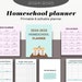 Printable Homeschool Planner Bundle - Modern and Minimalist Homeschool ...