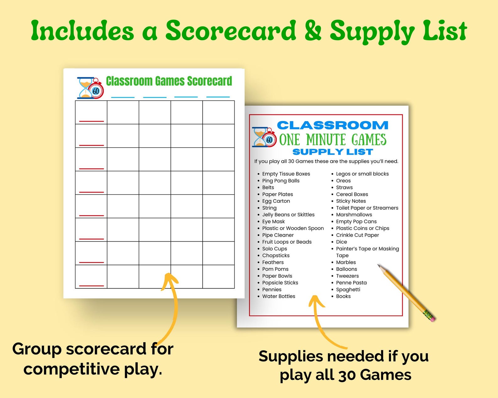 Classroom One Minute Games, Fun Classroom Games, Quick Icebreaker Games ...