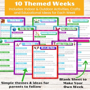 Summer Camp at Home, Summer Activities for Kids, Summer Printable ...