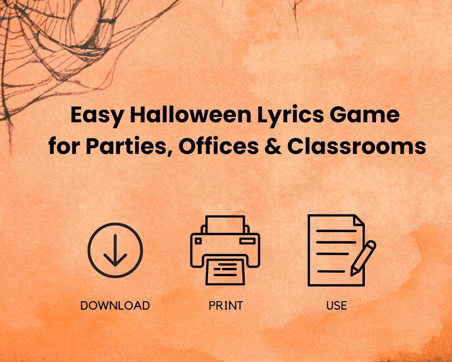 Halloween Finish the Lyrics Game, Printable Halloween Trivia Song Game ...