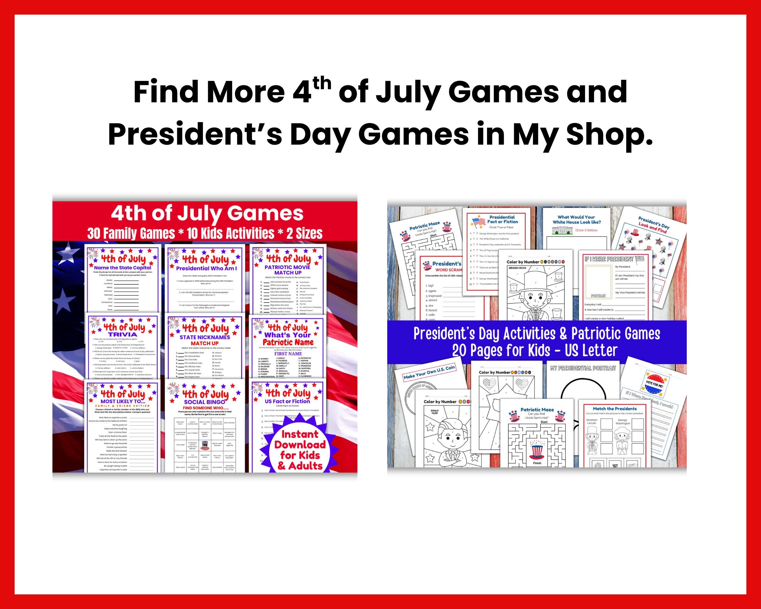 4th of July Finish the Lyrics Game, 4th of July Trivia Questions, 4th ...