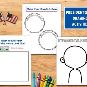 President's Day Activities, Kids Color by Number Activity, Patriotic ...