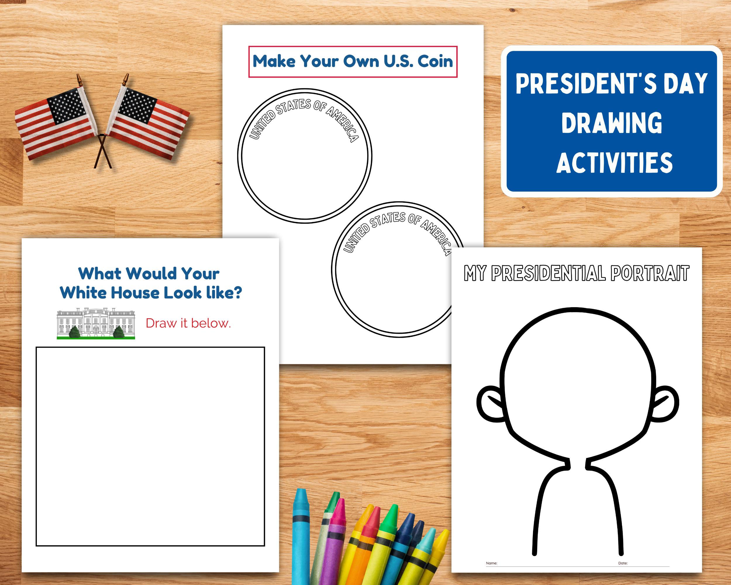 President's Day Activities, Kids Color by Number Activity, Patriotic ...