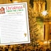 Christmas Hymns Finish the Lyrics Game, Christmas Song Game, Church ...