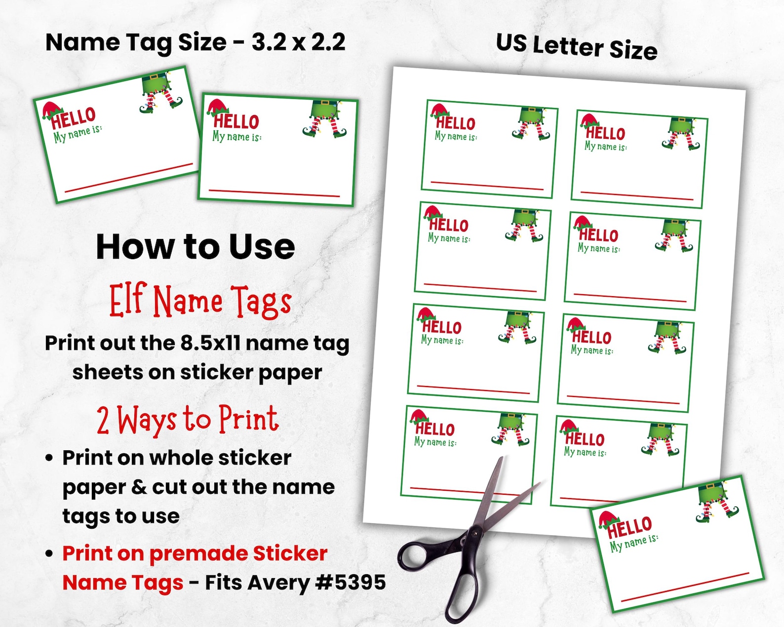 What's Your Elf Name Game, Christmas Elf Name Generator, Elf Name Tag ...