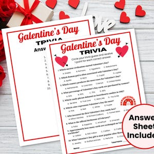 Galentines Day Trivia Game, Valentine's Day Trivia Quiz, Galentine's ...